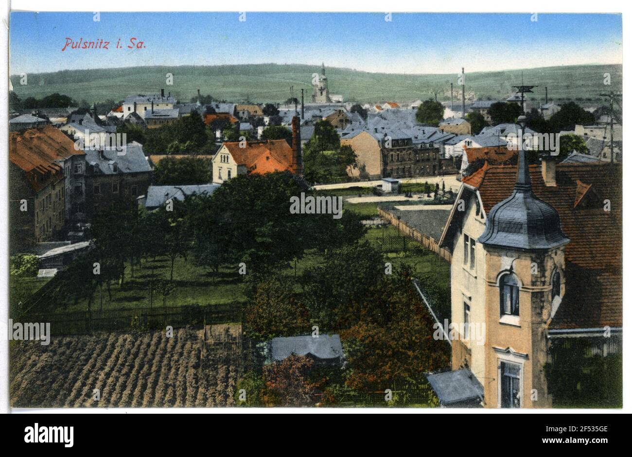 View of Pulsnitz Pulsnitz. View of Pulsnitz Stock Photo - Alamy
