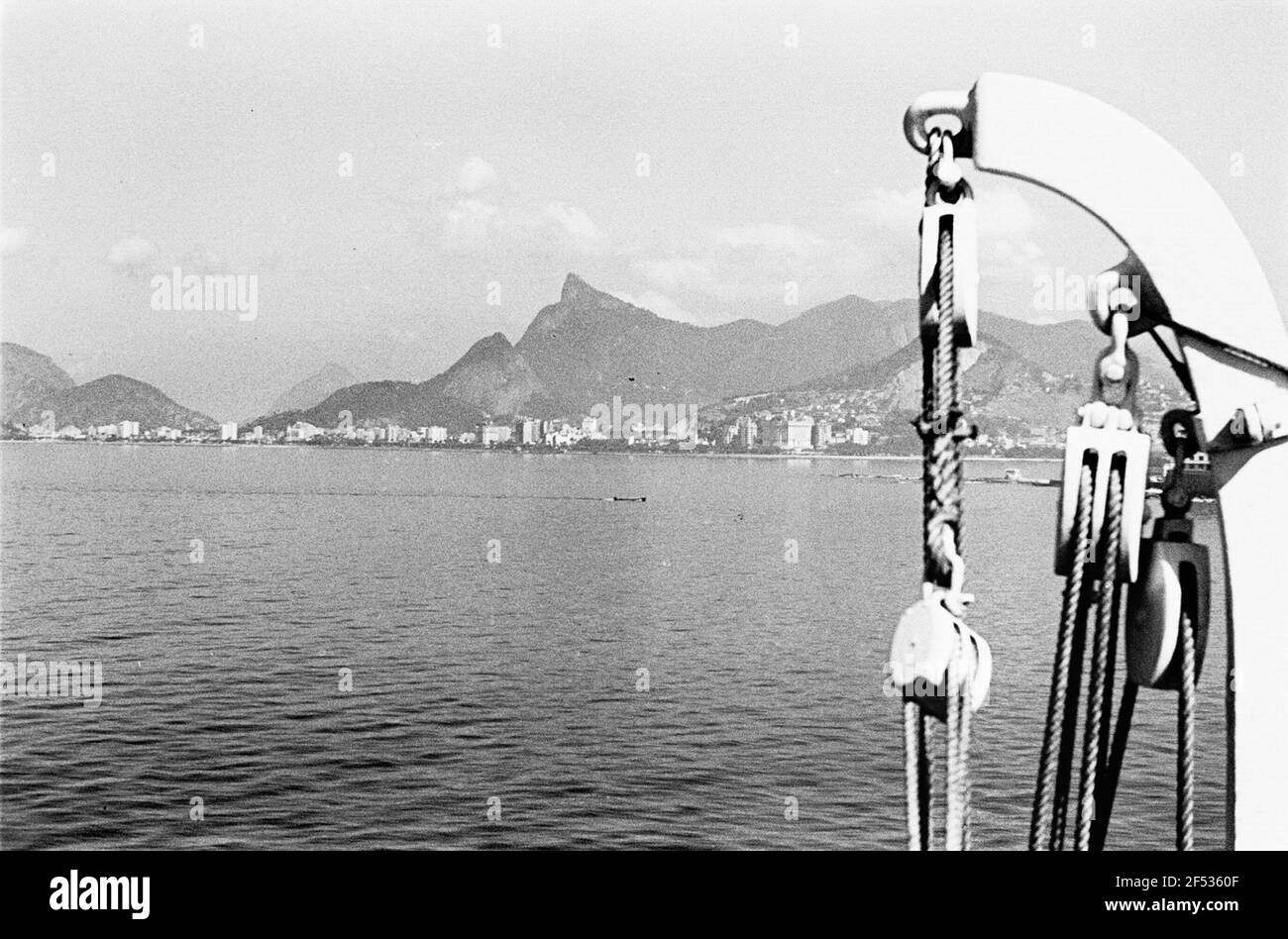Travel photos Brazil. Entrance of passenger ship "Cap Arcona" in Rio de ...
