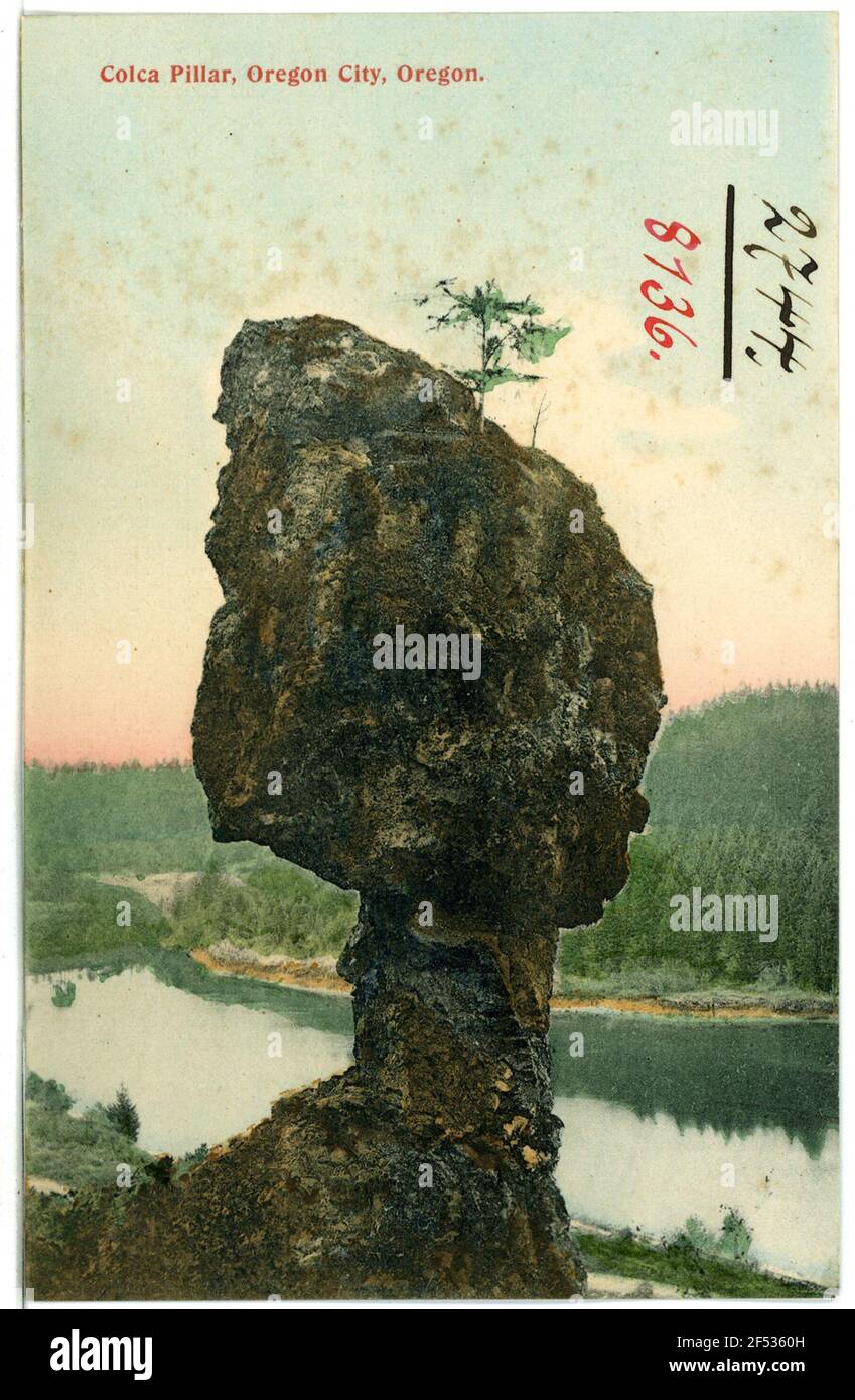 Colca pillart. Oregon City. Colca Pillar (Coalcas Pillar), Oregon City ...