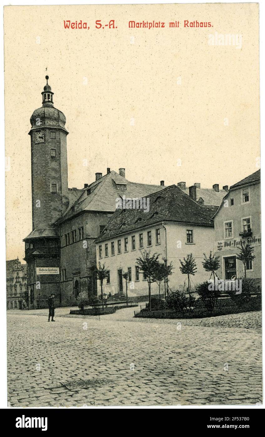 German urban square Cut Out Stock Images & Pictures - Alamy