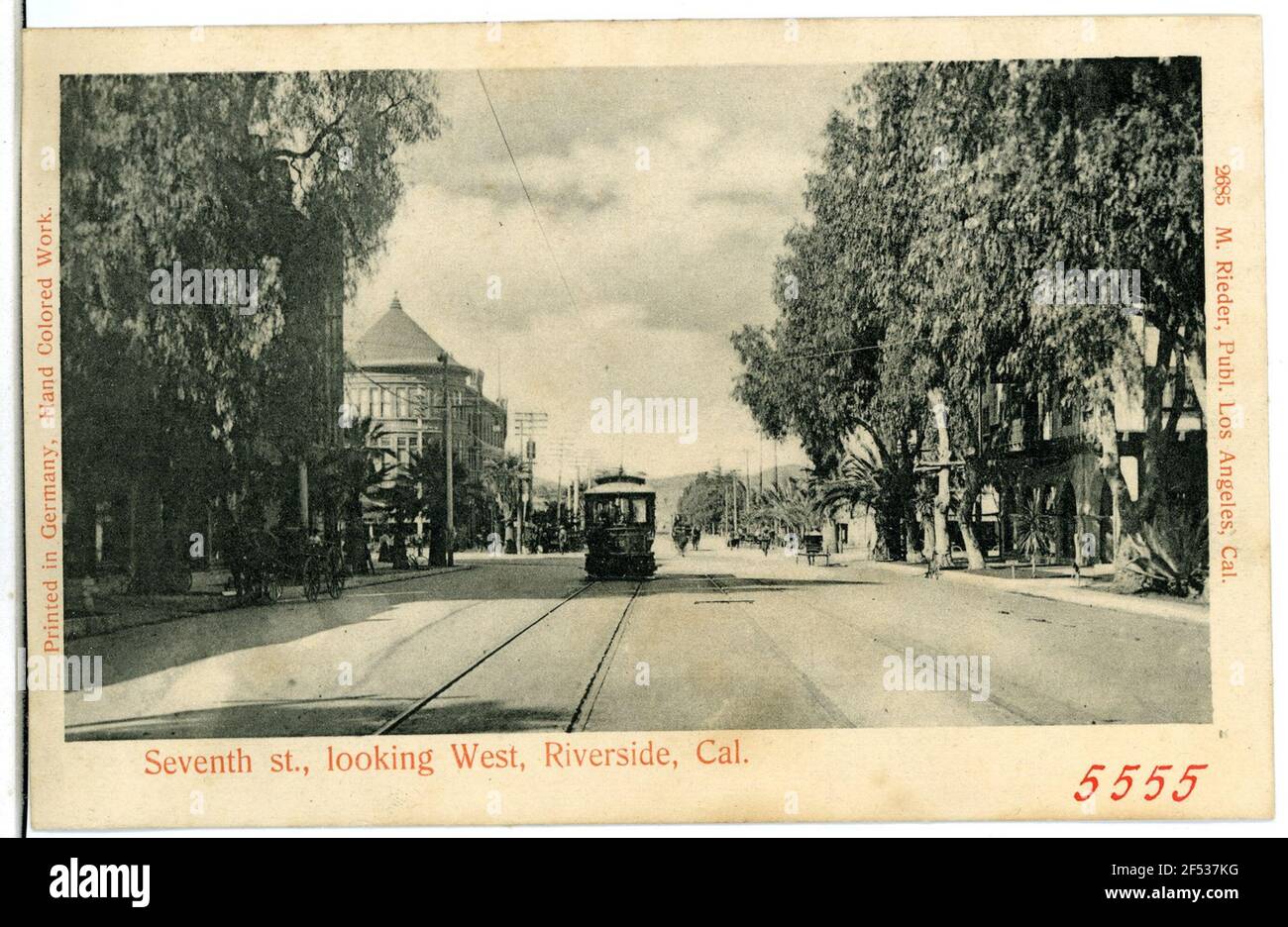 Seventh St. looking West Riverside Riverside. Seventh st., looking West ...