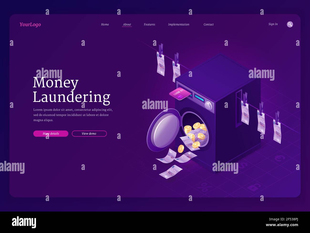 Unfair money Stock Vector Images - Alamy