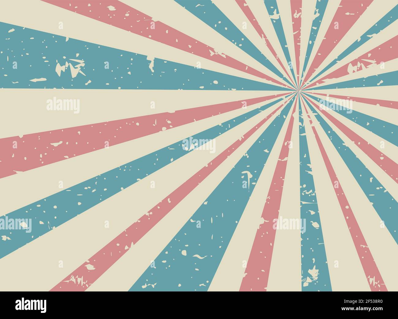 Sunlight retro faded grunge background. Faded red, blue beige color ...