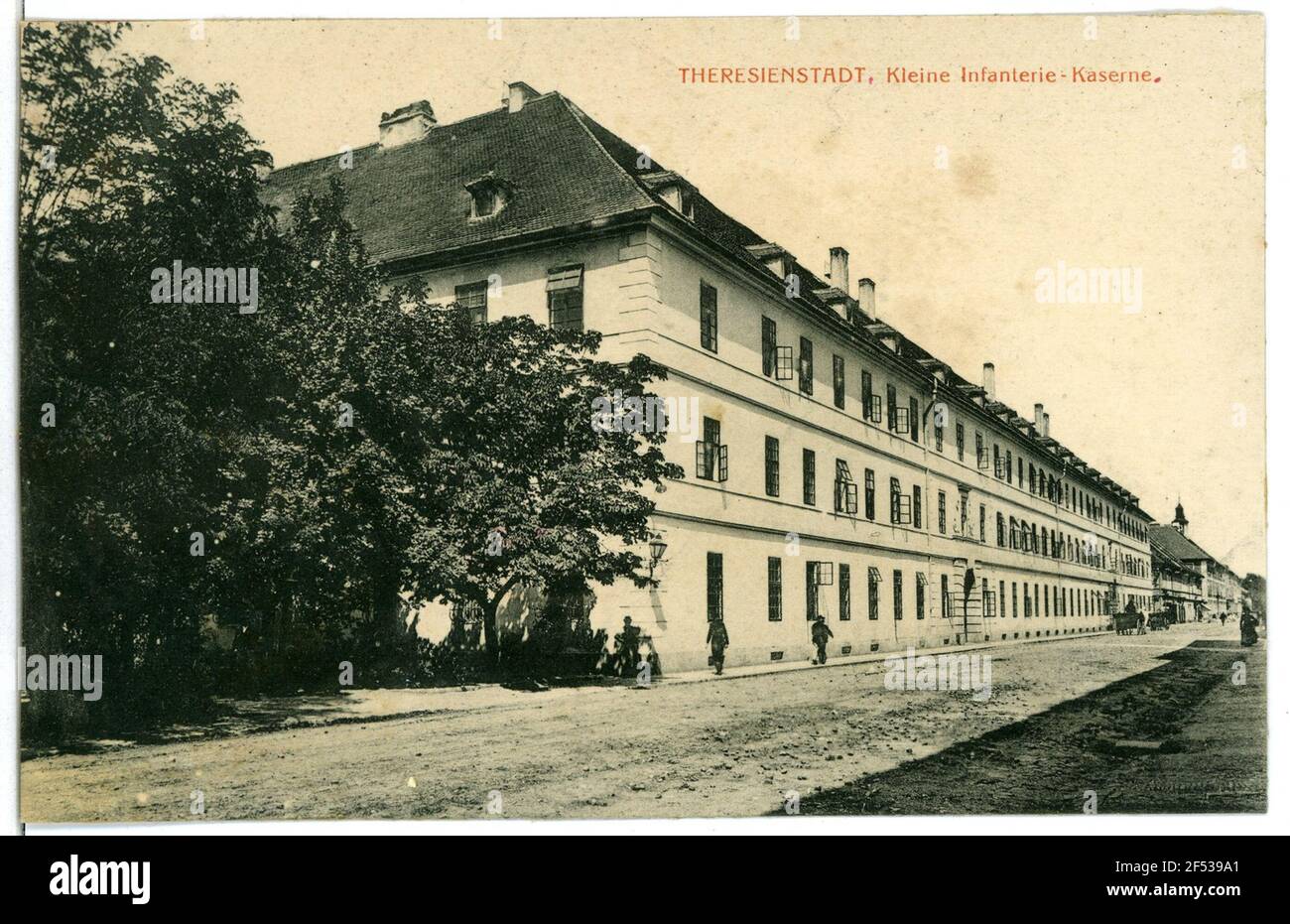 Small barracks of K. K. Infantry Regiment No. 92 Theresienstadt. Small ...
