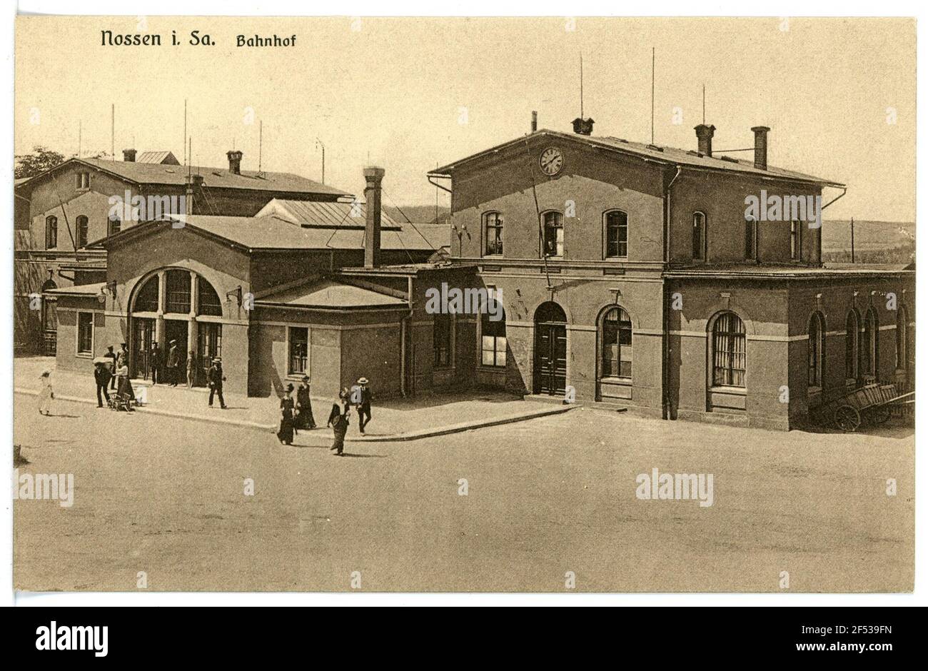 Railway station germany Cut Out Stock Images & Pictures - Alamy