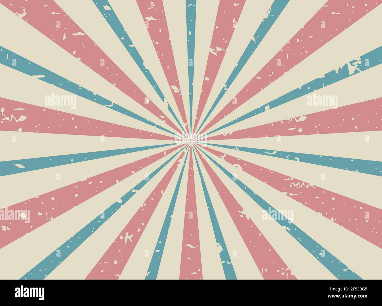 Sunlight retro faded grunge background. pink and blue color burst ...