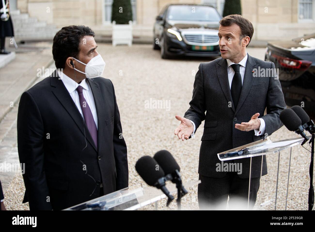 President of the libyan presidential council hi-res stock photography ...