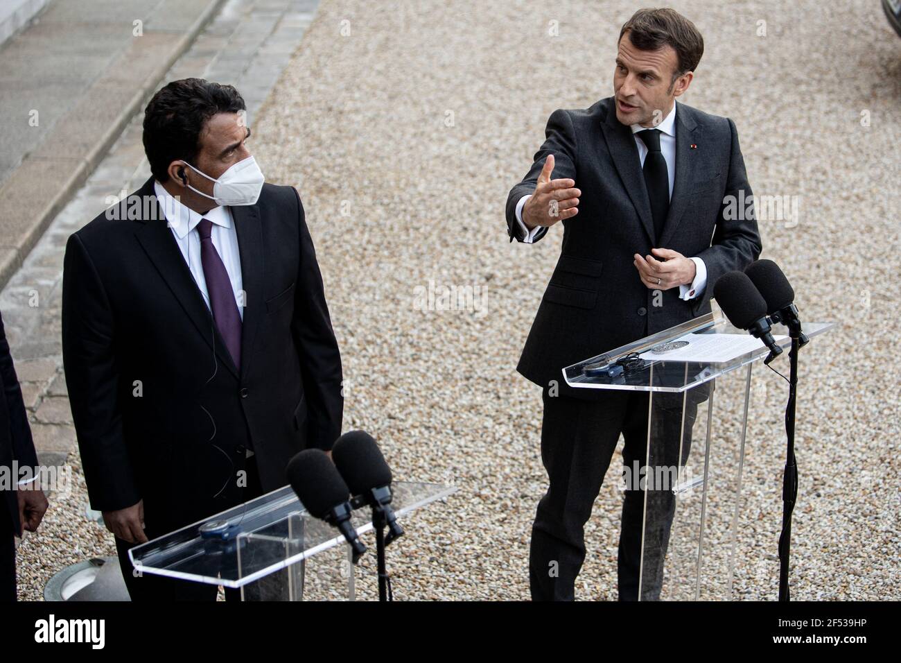 President of the libyan presidential council hi-res stock photography ...