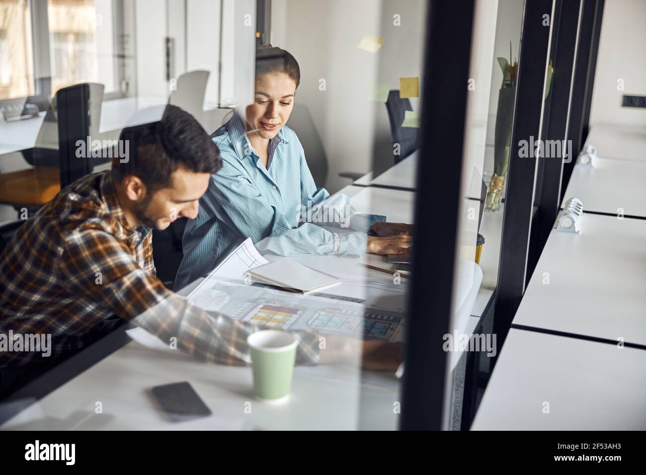 Together with the technical building hi-res stock photography and ...