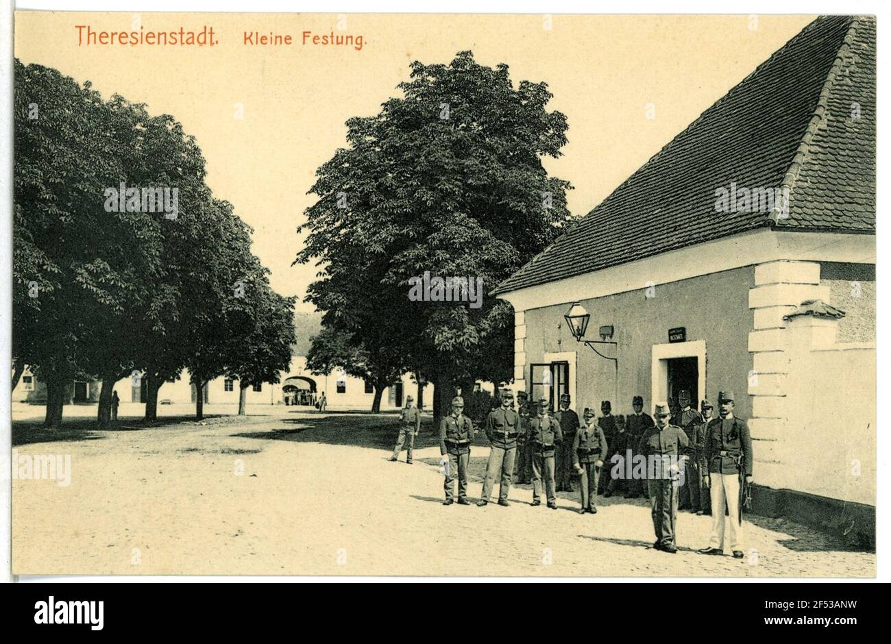 Small fortress Theresienstadt. Small fortress Stock Photo - Alamy