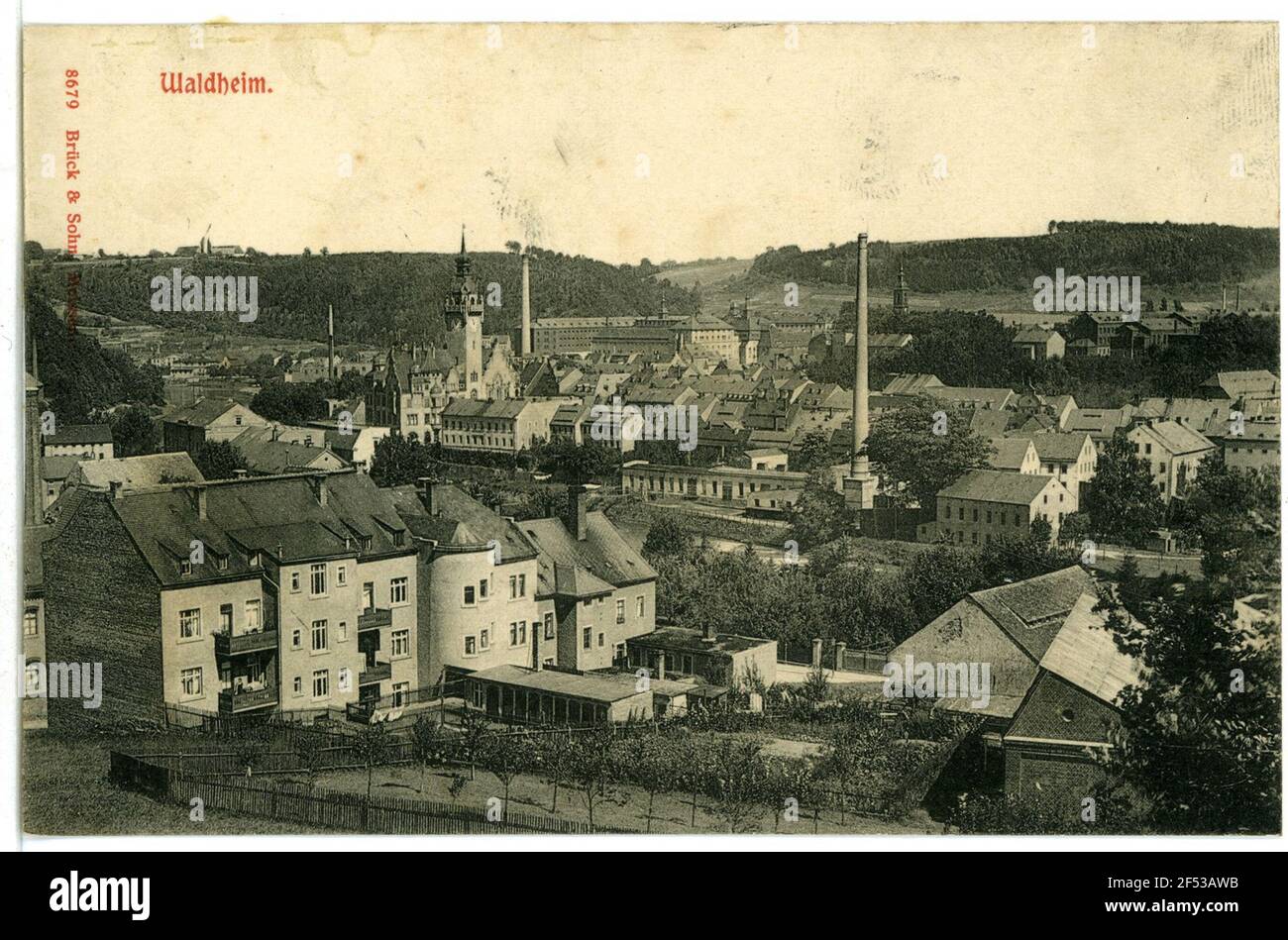 View of Waldheim Waldheim. View of Waldheim Stock Photo - Alamy