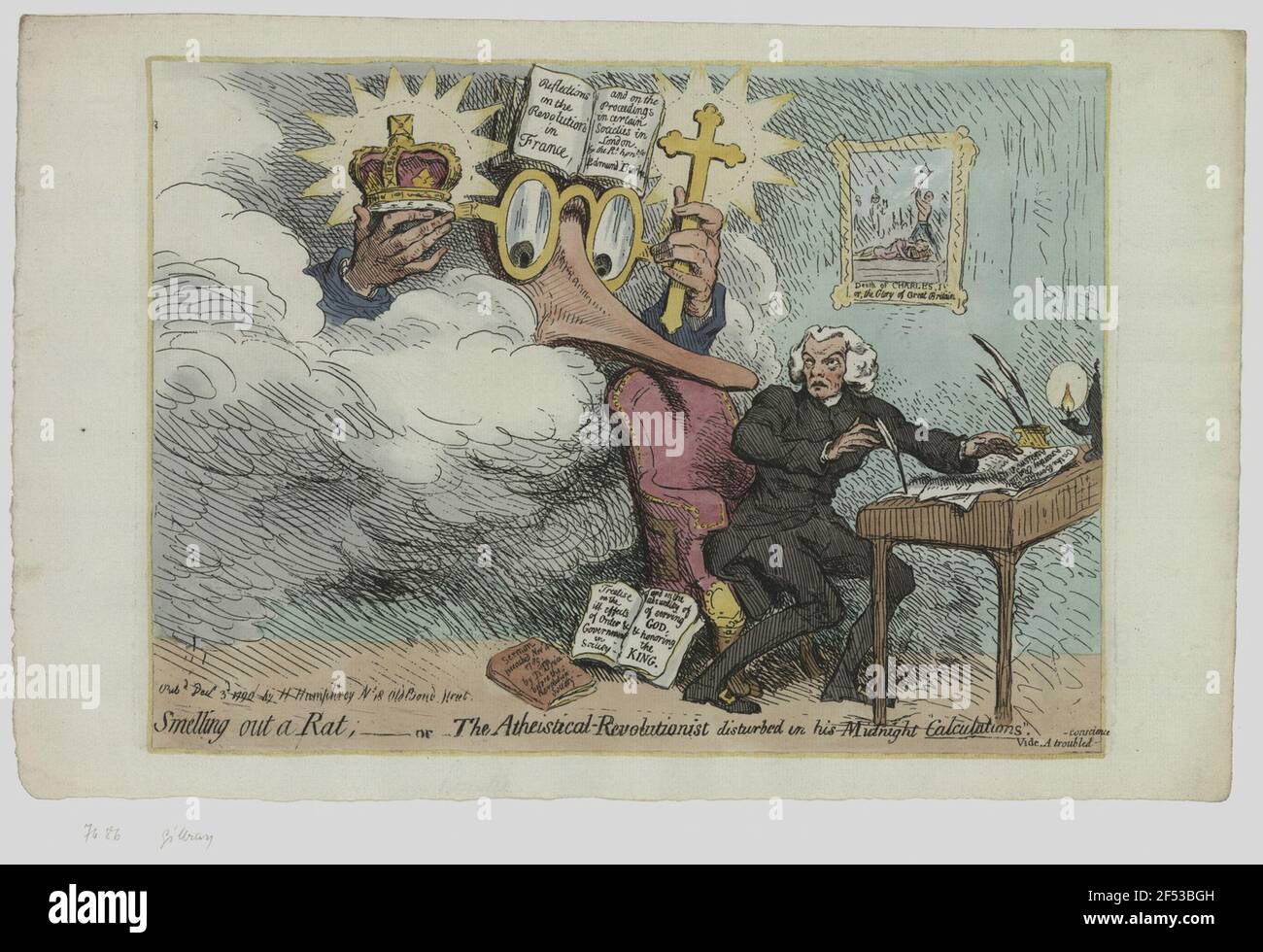 Conflict between Burke and Price with regard to the French Revolution ...