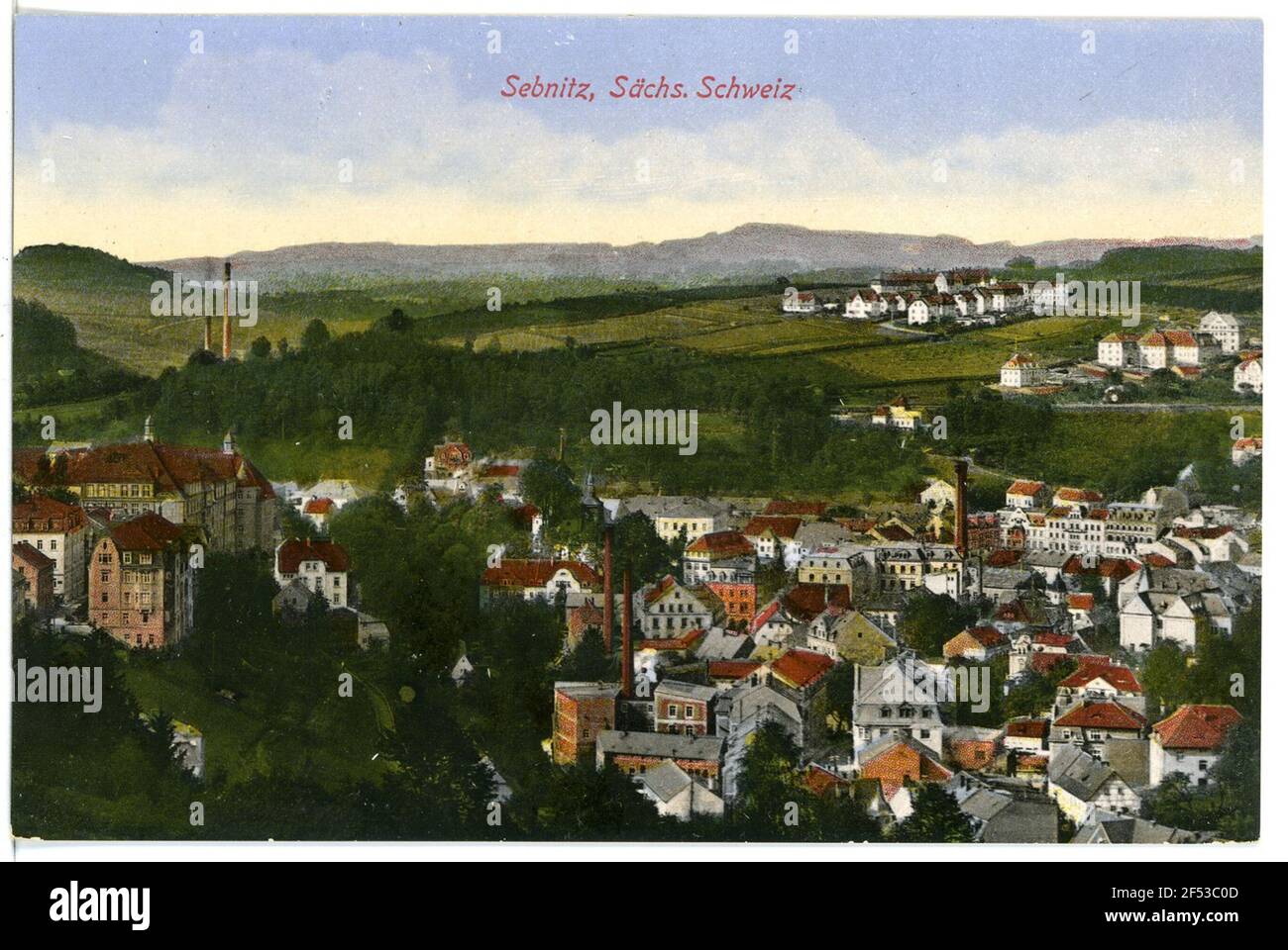 View of Sebnitz Sebnitz. View of Sebnitz Stock Photo - Alamy