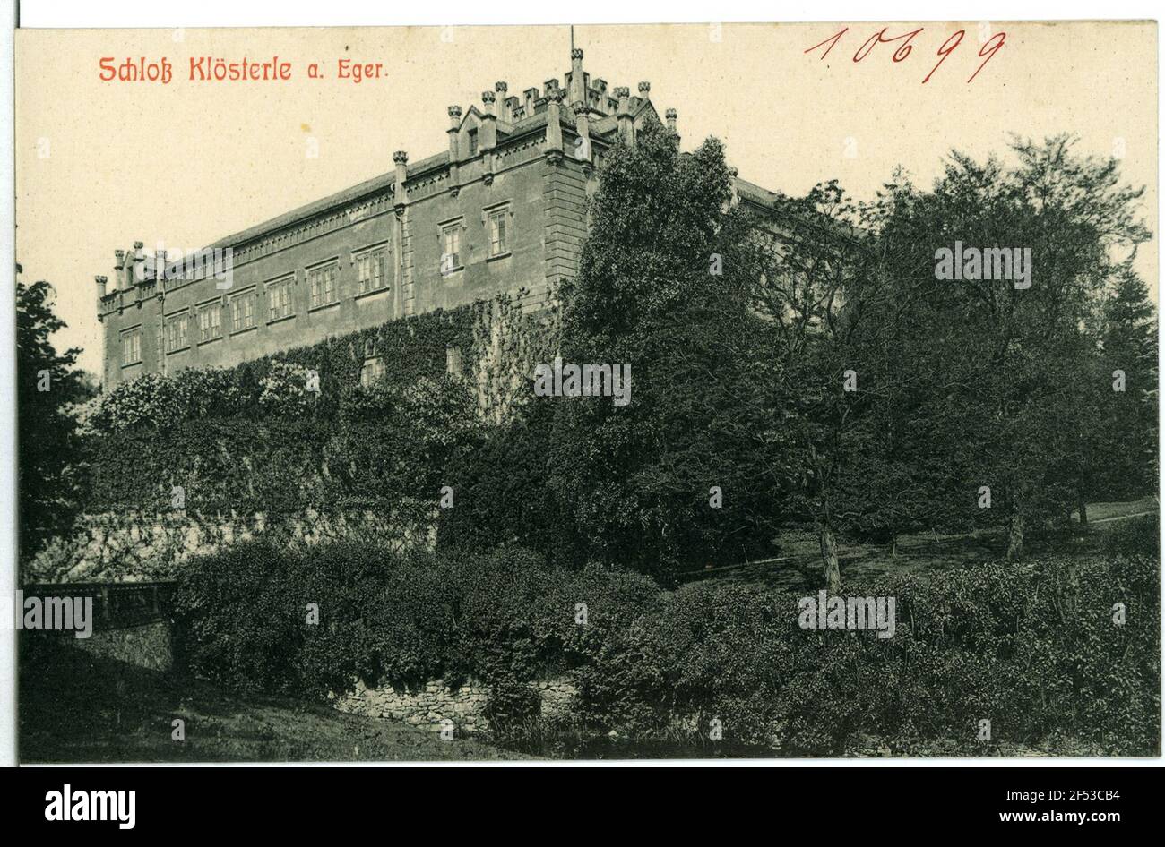 Lock Klösterle. Schloss Stock Photo - Alamy