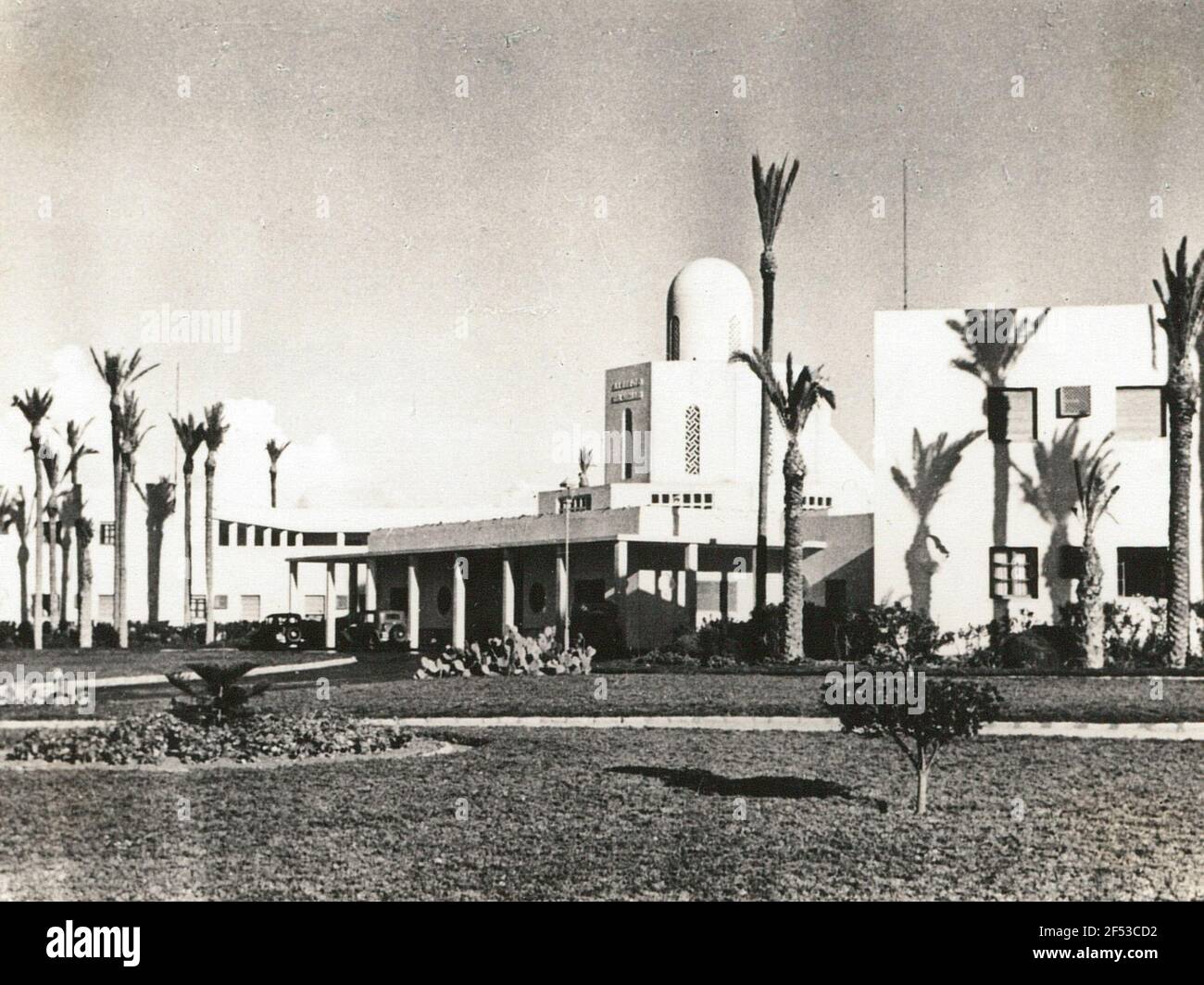 Tarabulus (Tripolis), Libya. Albergo Mehari (German: Reitamel), Hotel ...