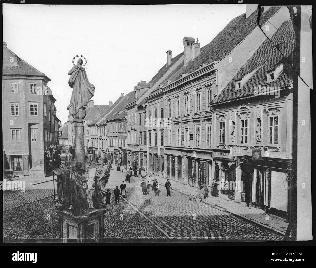 Cilli. Main road Stock Photo - Alamy