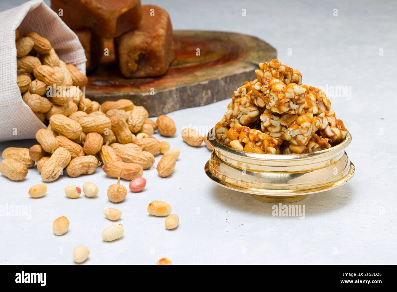 Peanut bar,crunchy sweet peanut bar which is very healthy and tasty ...