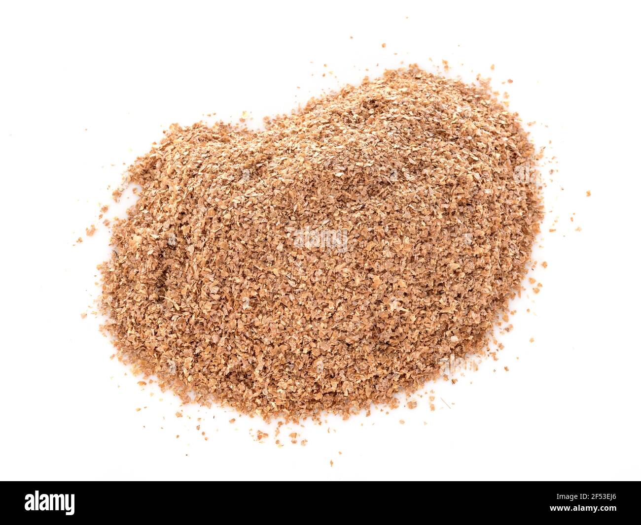 cereal bran in front of white background Stock Photo - Alamy