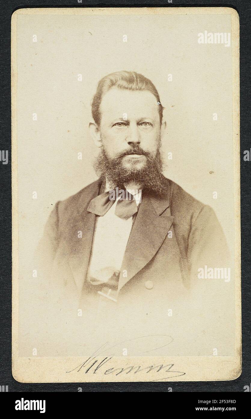 Portrait Of Robert Klemm Stock Photo Alamy
