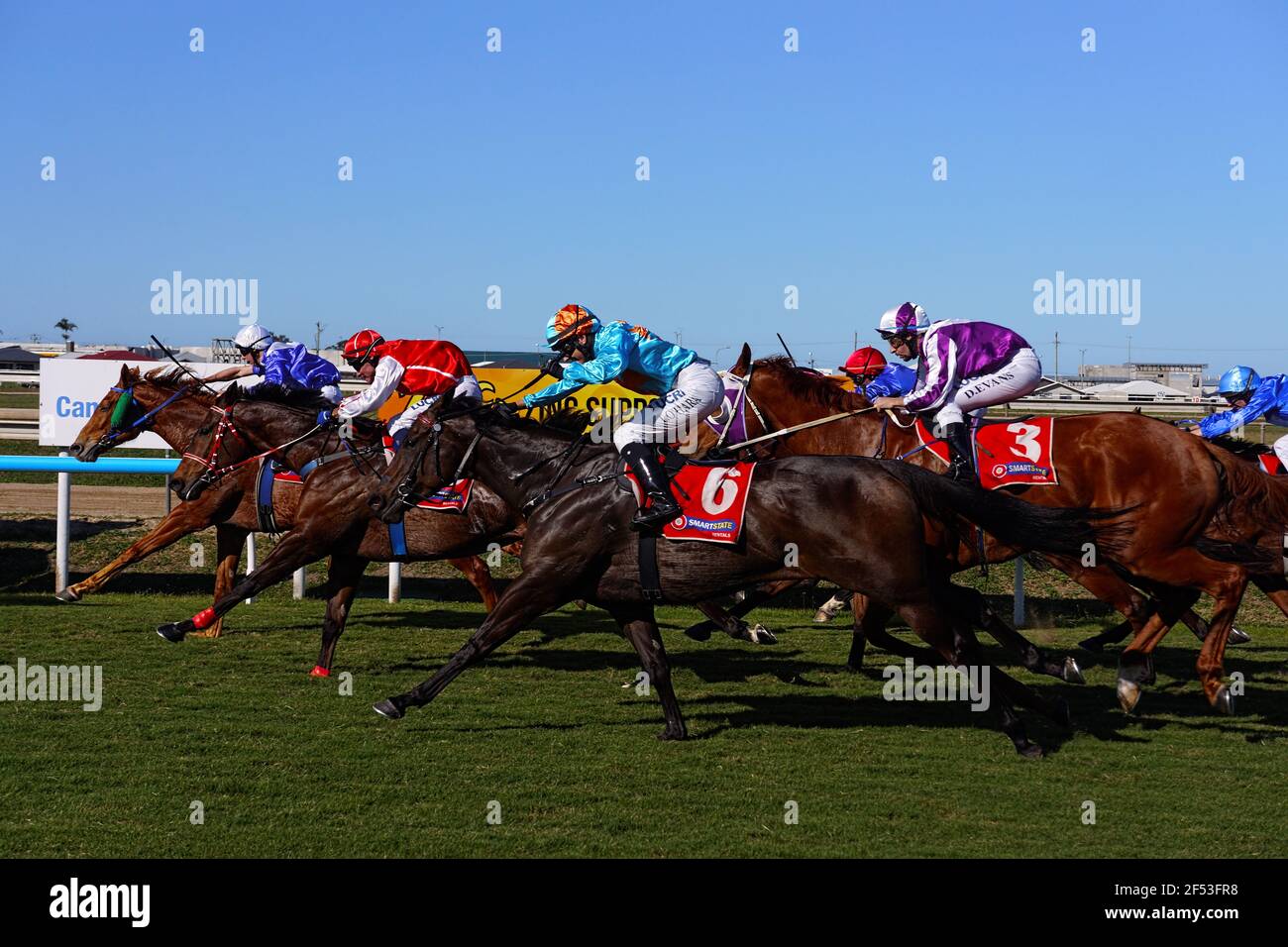 Horse Racing Winning Post High Resolution Stock Photography and Images ...