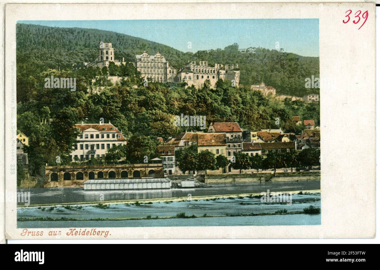 overall view Heidelberg. overall view Stock Photo - Alamy