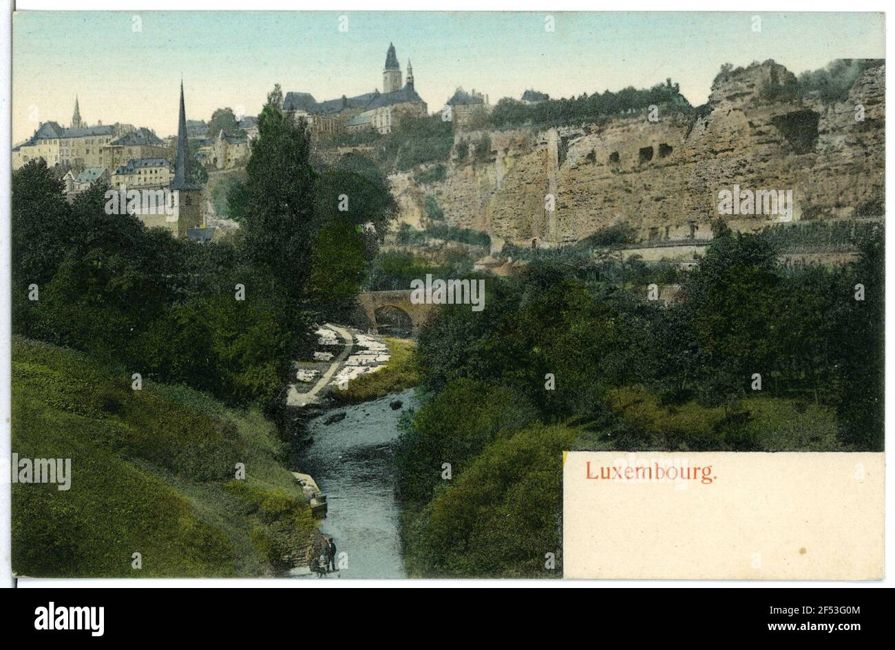 Old cityscape Luxembourg. Old cityscape Stock Photo - Alamy