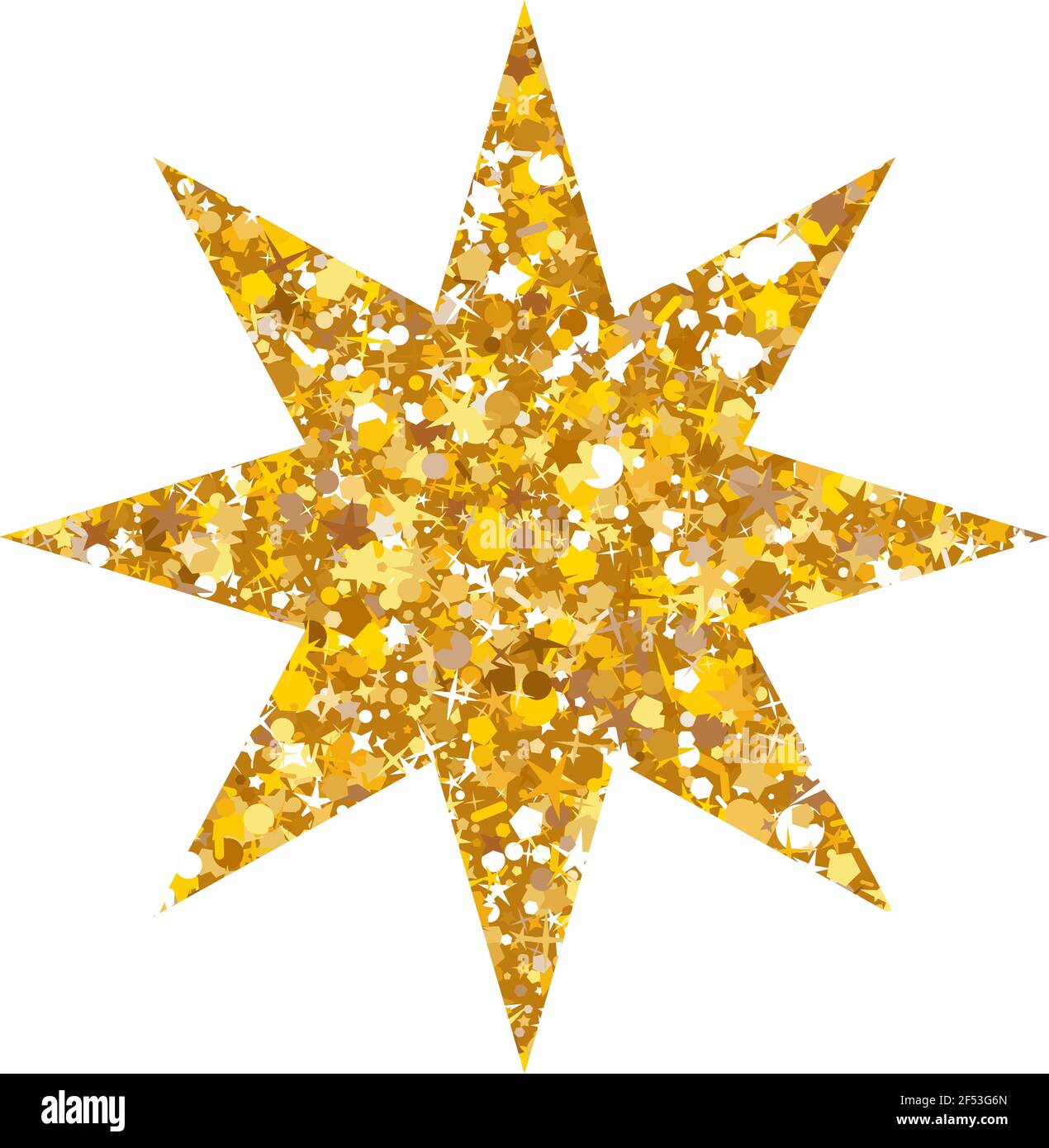 Vector luxury gold star. Rating, award and insignia Stock Vector Image ...