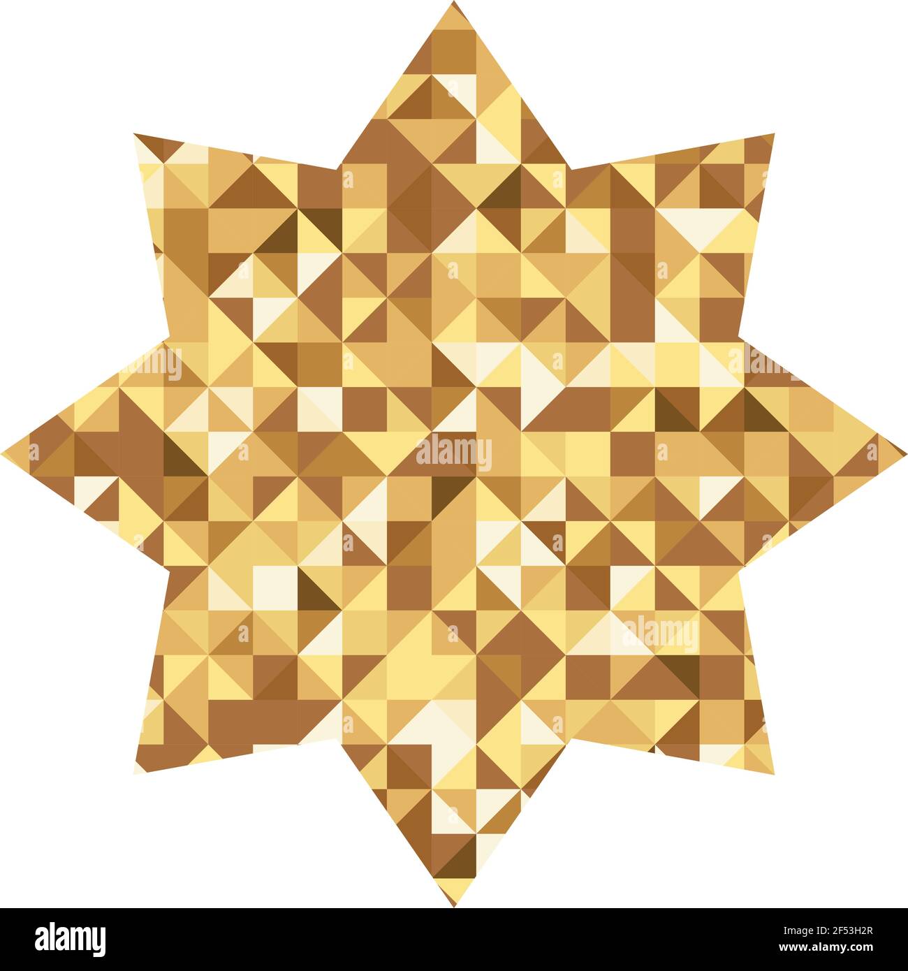 Vector luxury gold star. Rating, award and insignia Stock Vector Image ...