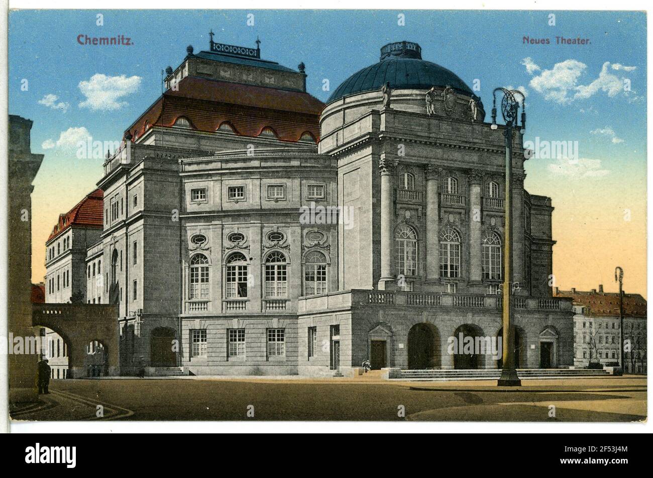 New Theater (Opera House) Chemnitz. New Theater (Opera House Stock ...