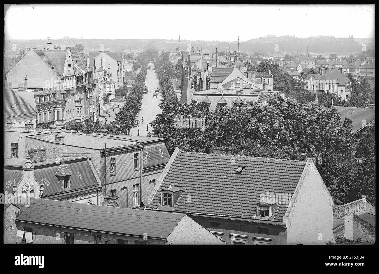 Senftenberg. View from the church tower Stock Photo - Alamy