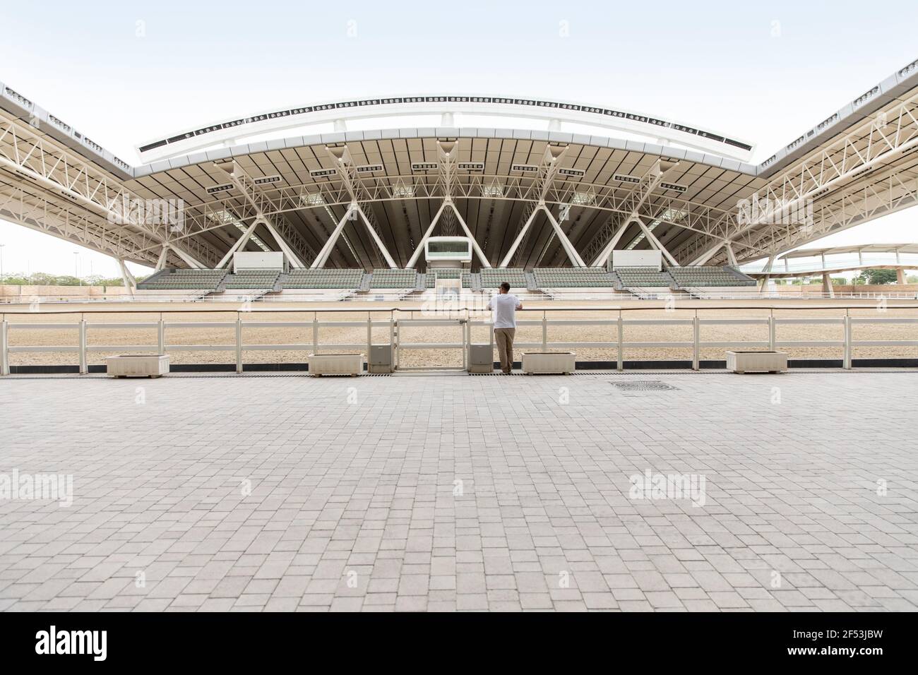 Al Shaqab Horse Racing Academy & Ottoman Stables, Doha, Qatar Stock ...