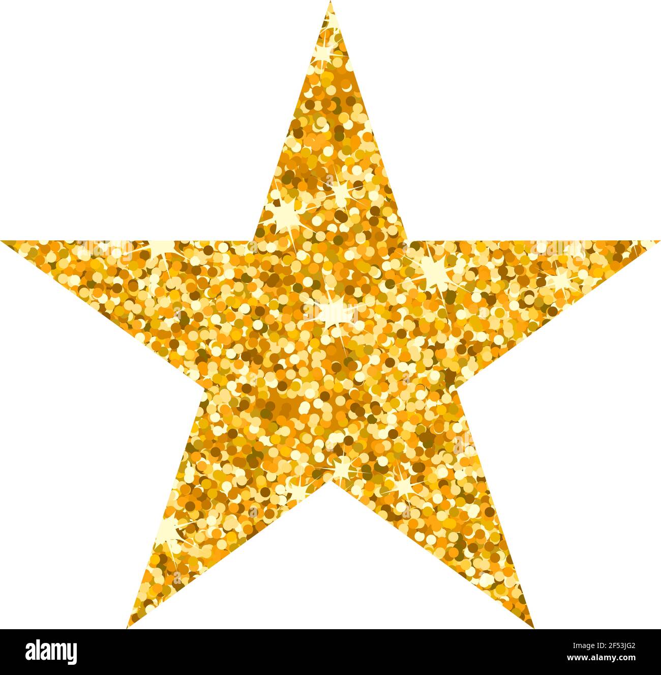 Vector luxury gold star. Rating, award and insignia Stock Vector Image ...