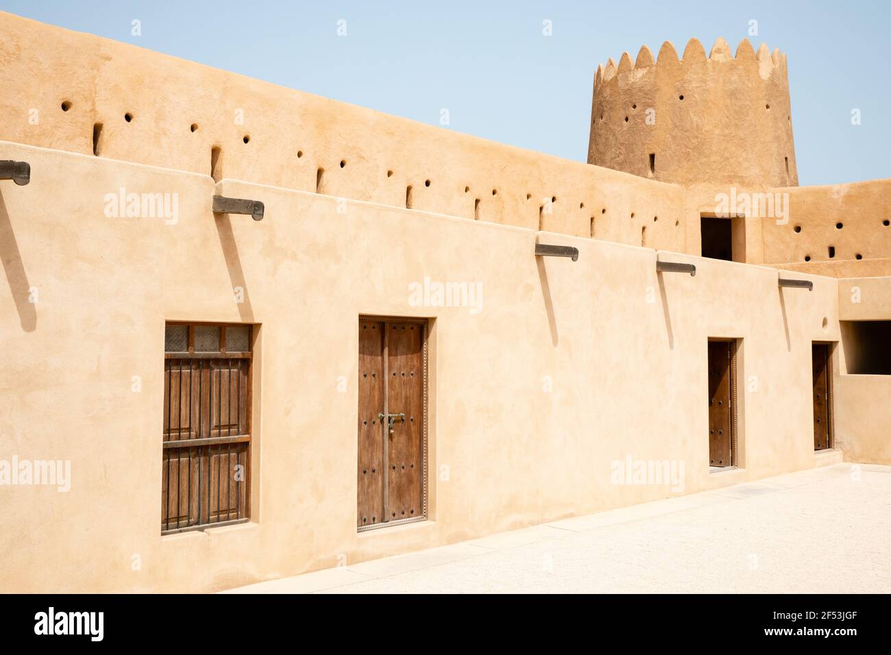 Al Zubarah Fort, Qatar Stock Photo - Alamy