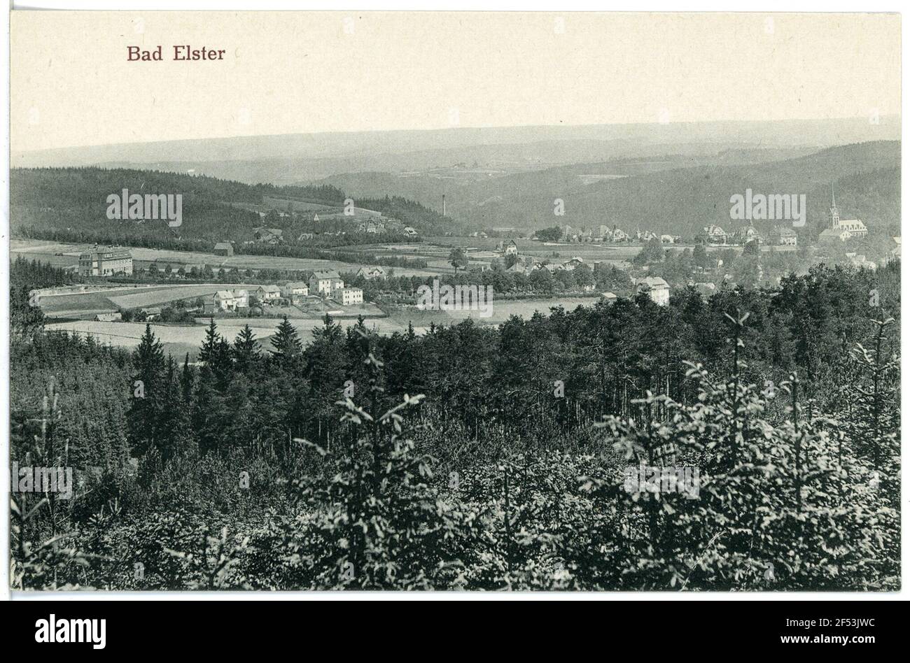 View of Bad Elster View of Bad Elster Stock Photo - Alamy