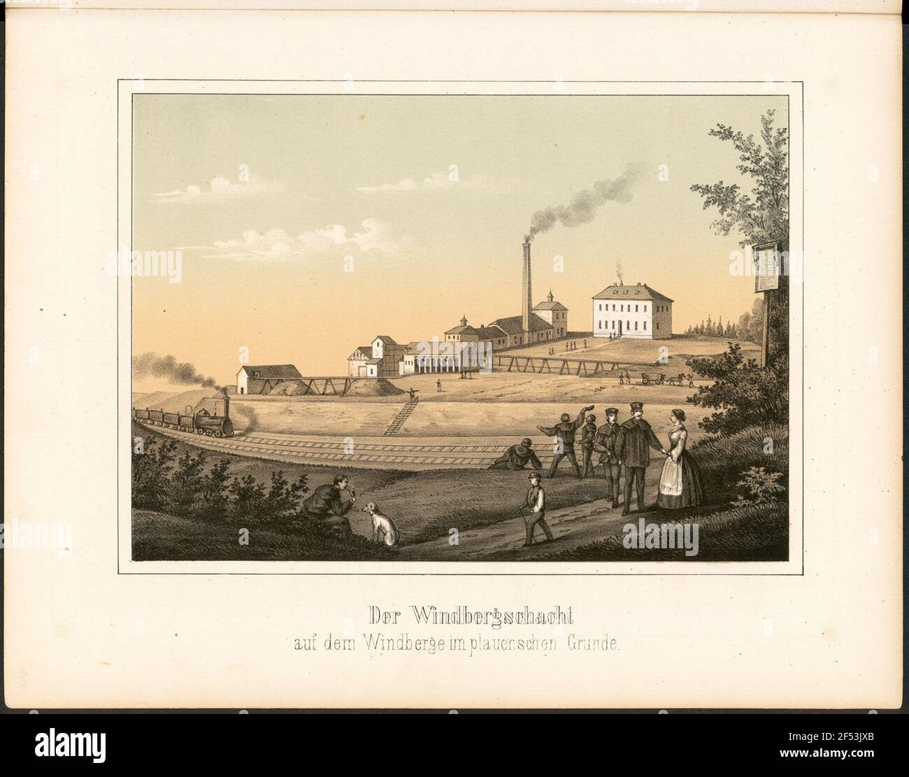 The windberry slot on the windborn in the Plauen sigh Stock Photo - Alamy