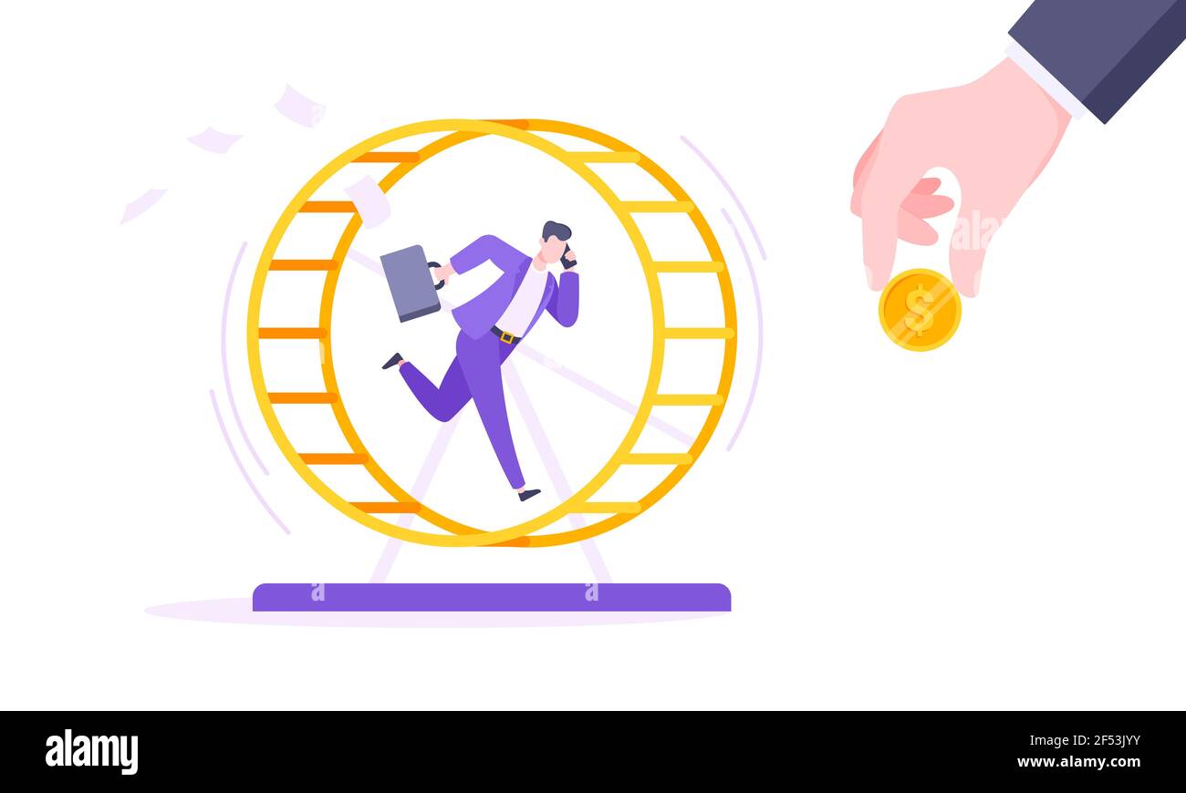 Workahol Stock Vector Images - Alamy