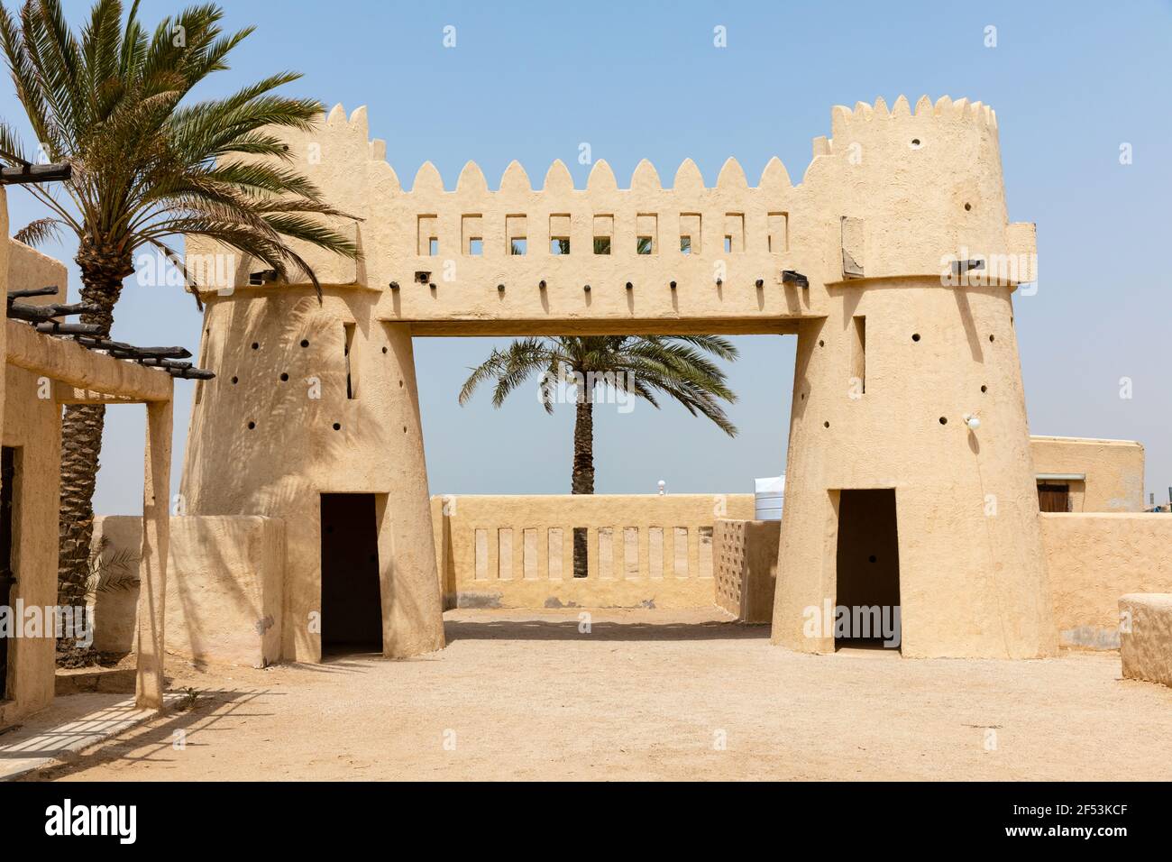 Brouq Zekreet Village, Qatar Stock Photo - Alamy