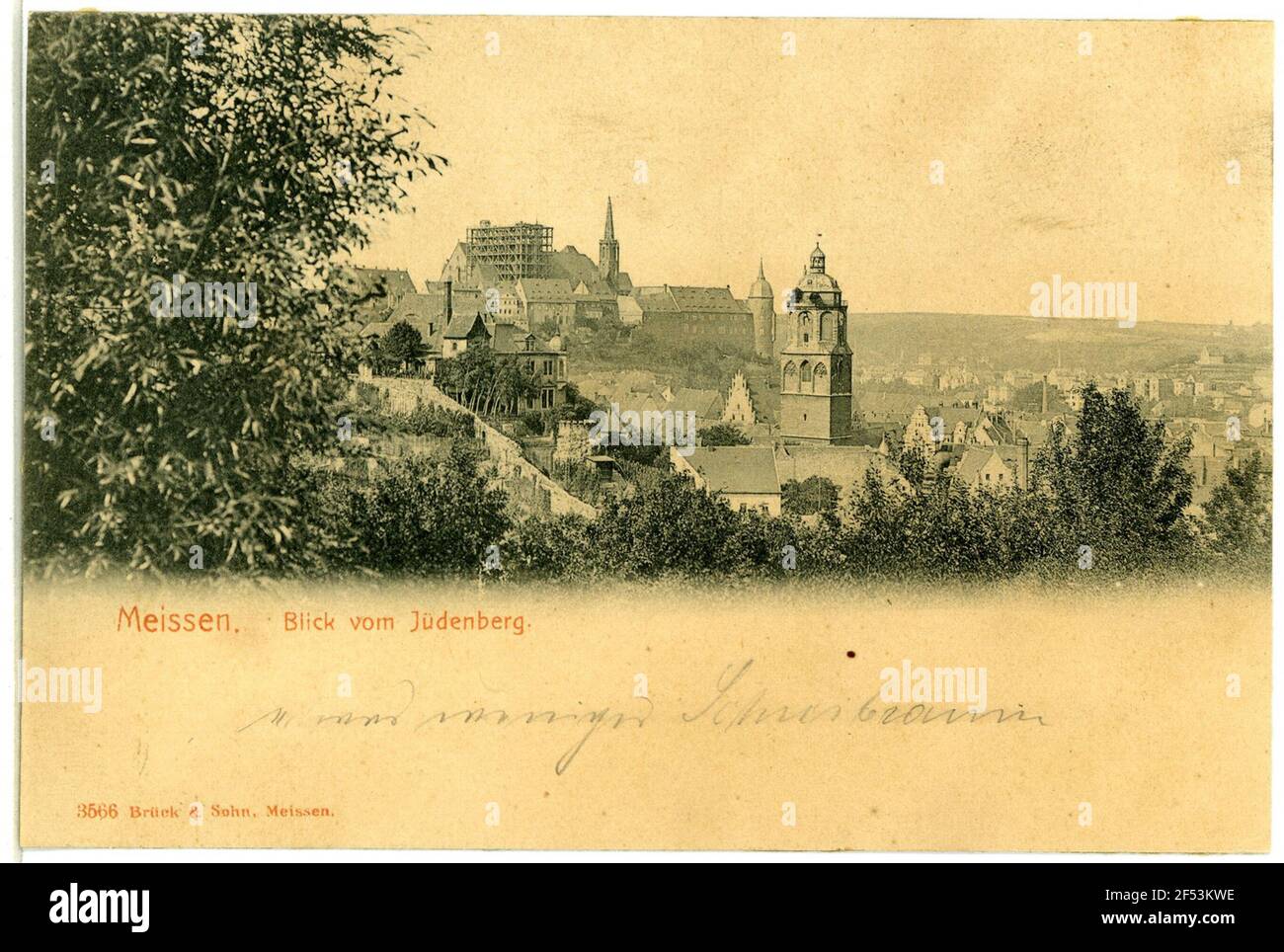 View castle from city Cut Out Stock Images & Pictures - Alamy