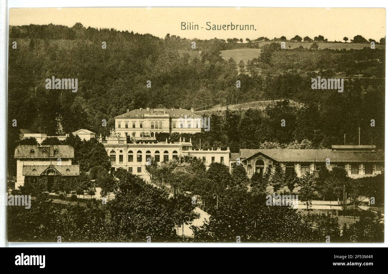 Sauerbrunn Bilin. Sauerbrunn Stock Photo - Alamy