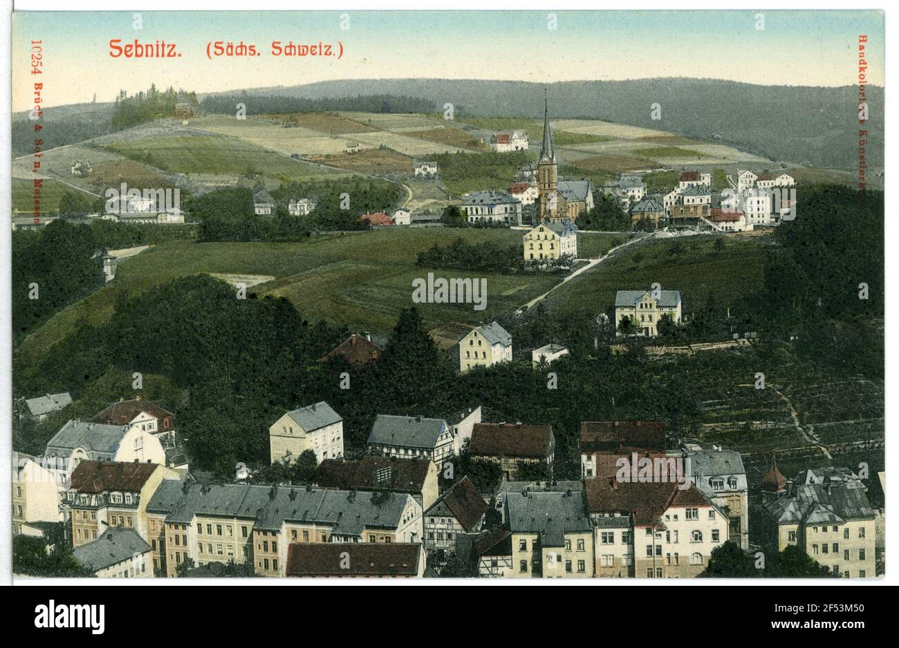 View of Sebnitz Sebnitz. View of Sebnitz Stock Photo - Alamy