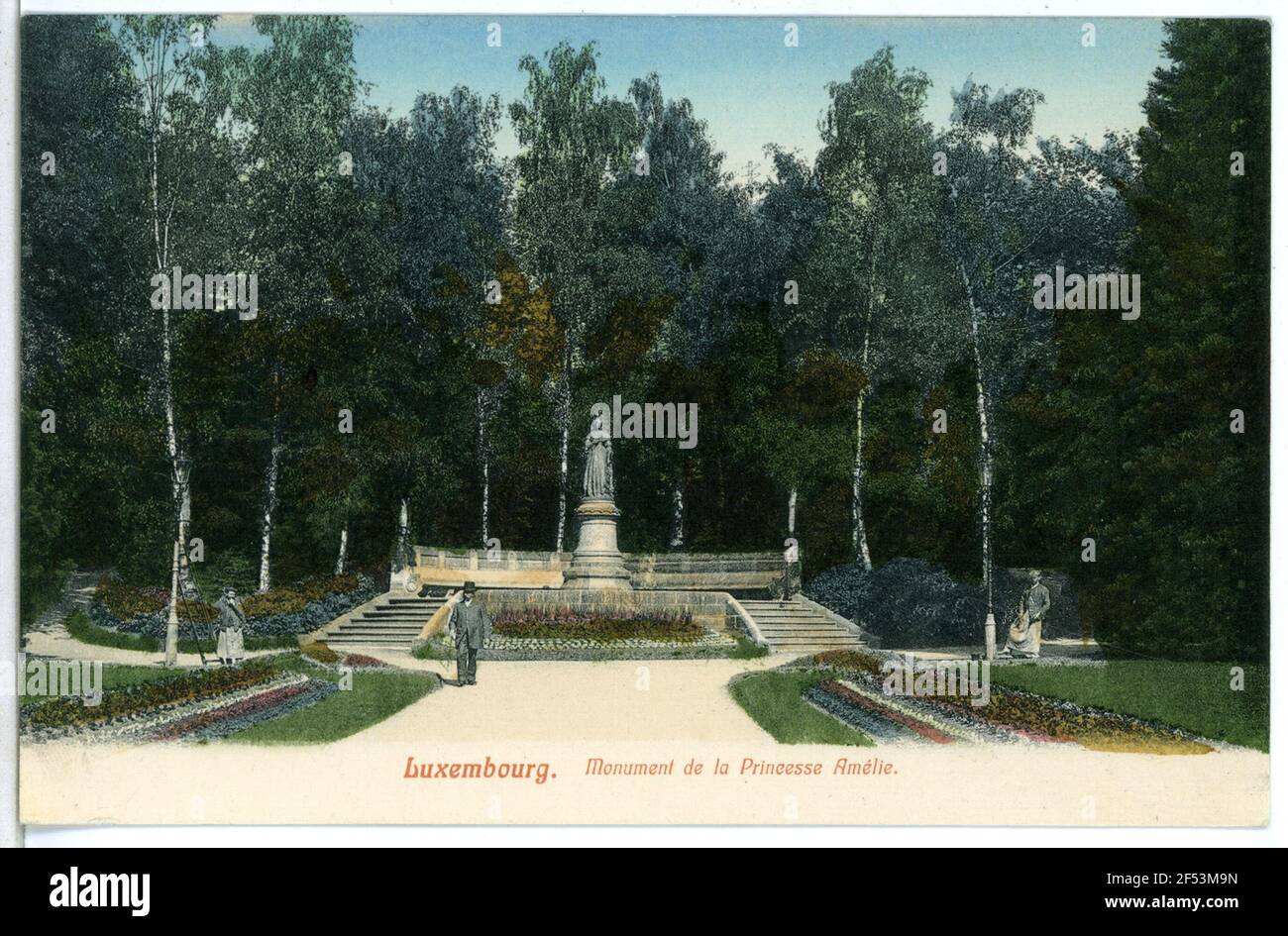 MONUMENT OF PRINCESS AMELIE Luxemburg. MONUMENT OF PRINCESS AMELIE ...