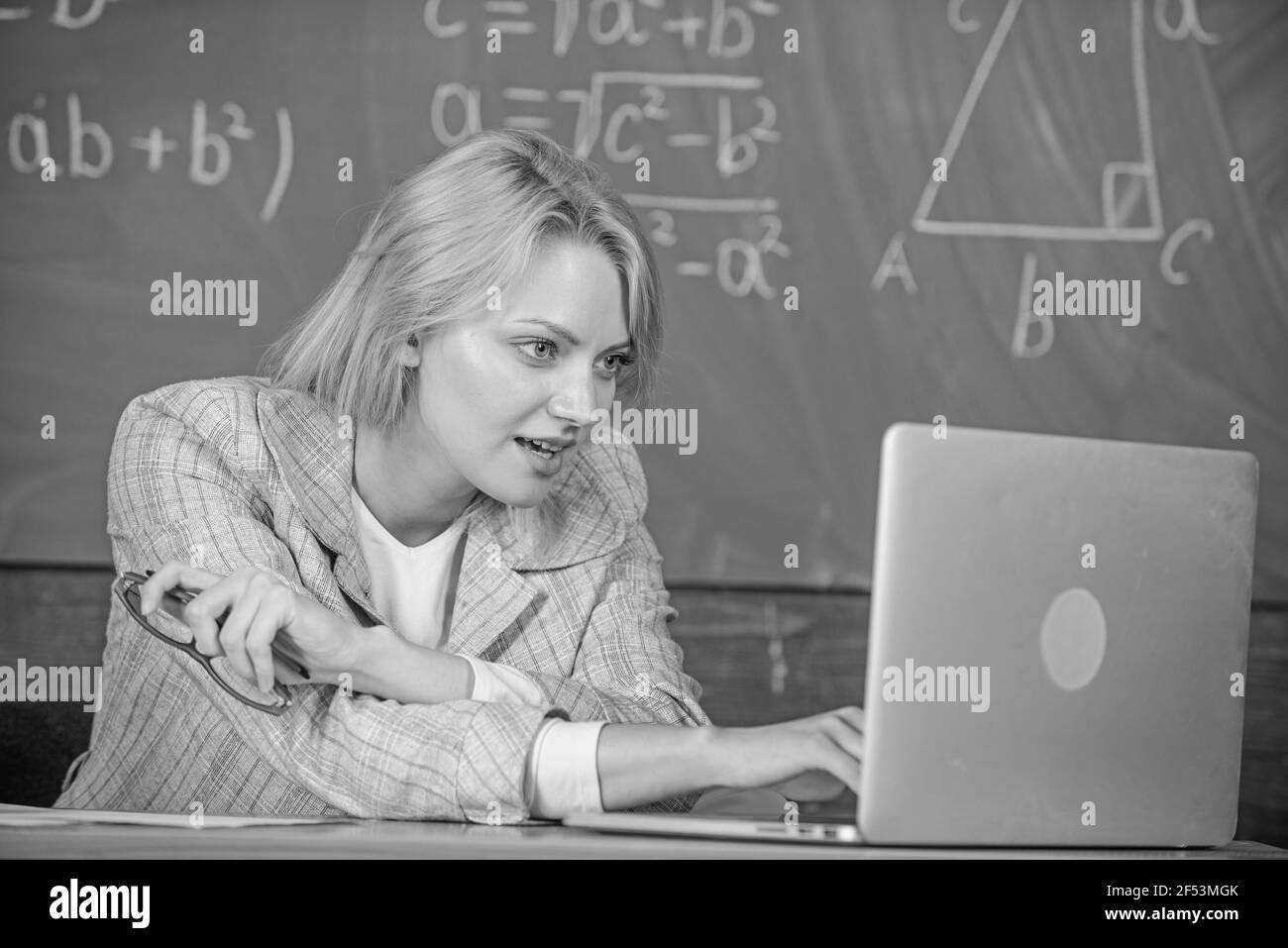 Organize class and make learning easy process. Present lesson in ...