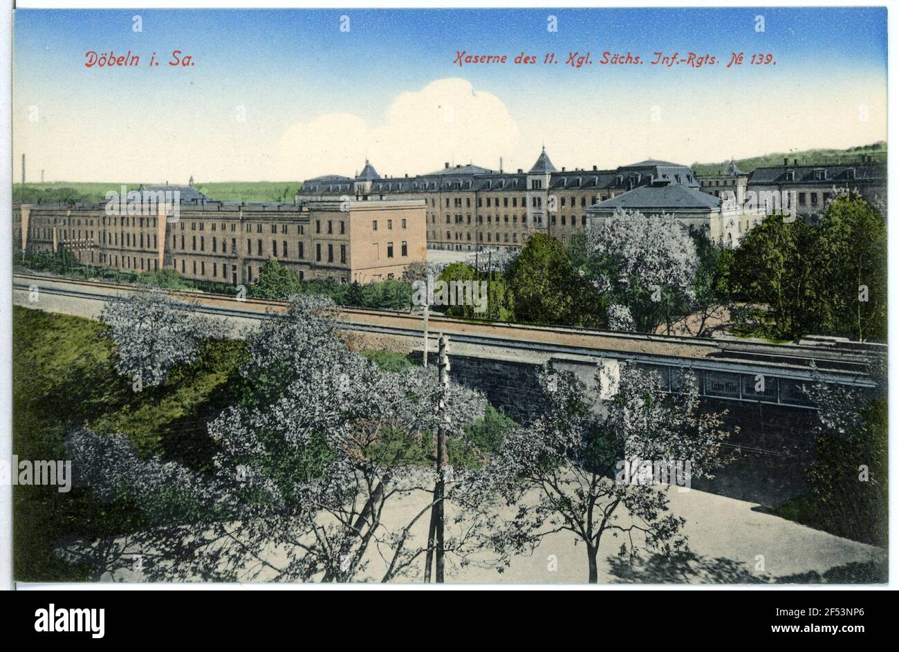 Barracks of the 11th Infantry Regiment No. 139 Dubbing. Barracks d. 11 ...