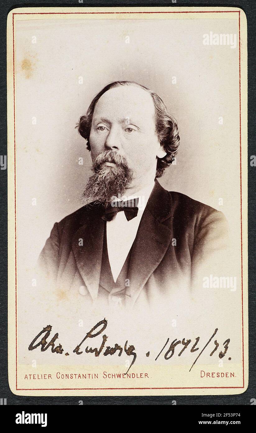 Portrait of Richard Ludwig Stock Photo - Alamy