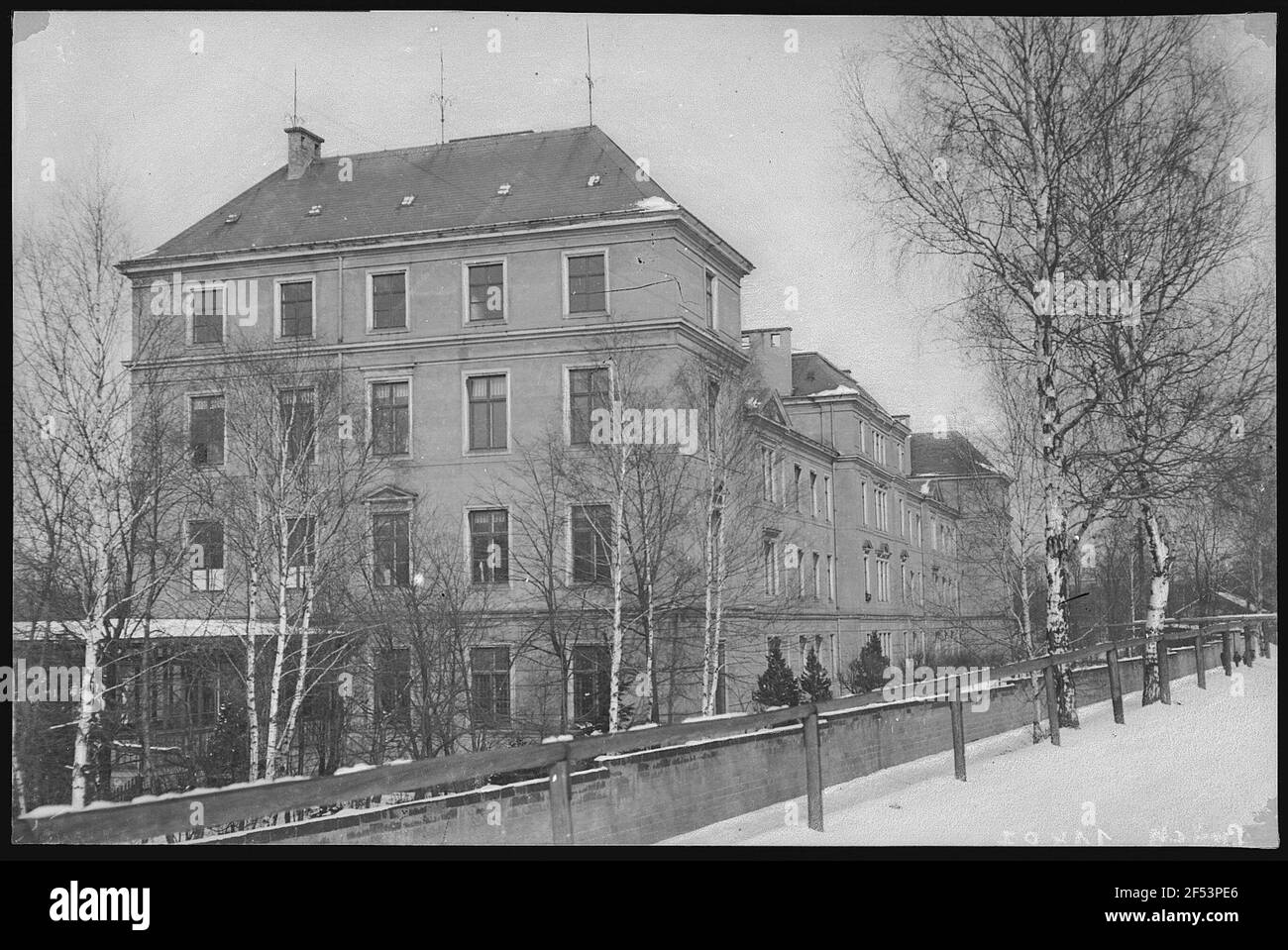 Dresden. GarnisonsLazarett - Corridor Lazarett Stock Photo - Alamy