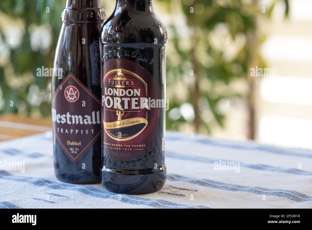 ANKARA, TURKEY - March 23, 2021: Certain beer brands are favoured more ...