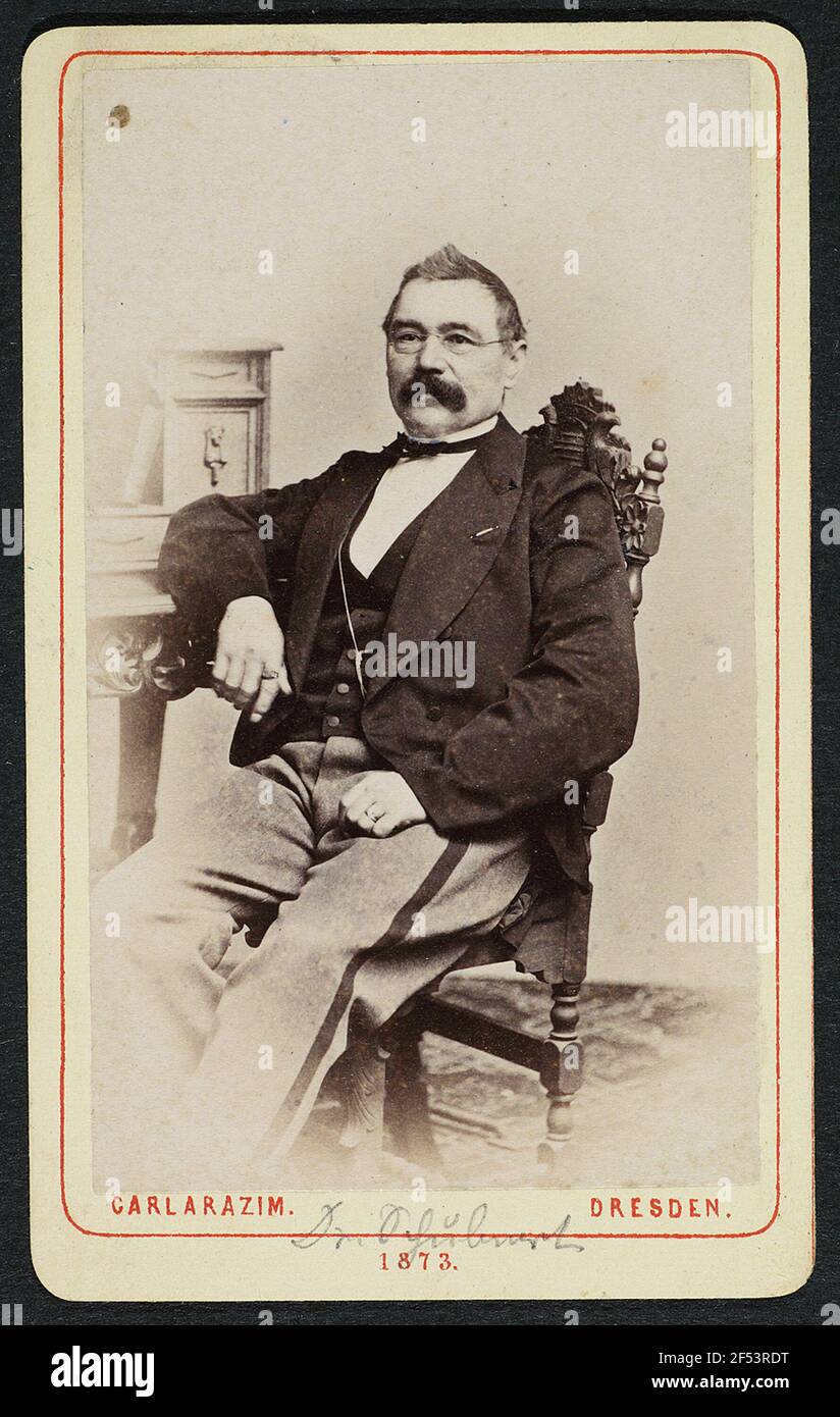 Portrait of Friedrich Christian Schubert Stock Photo - Alamy