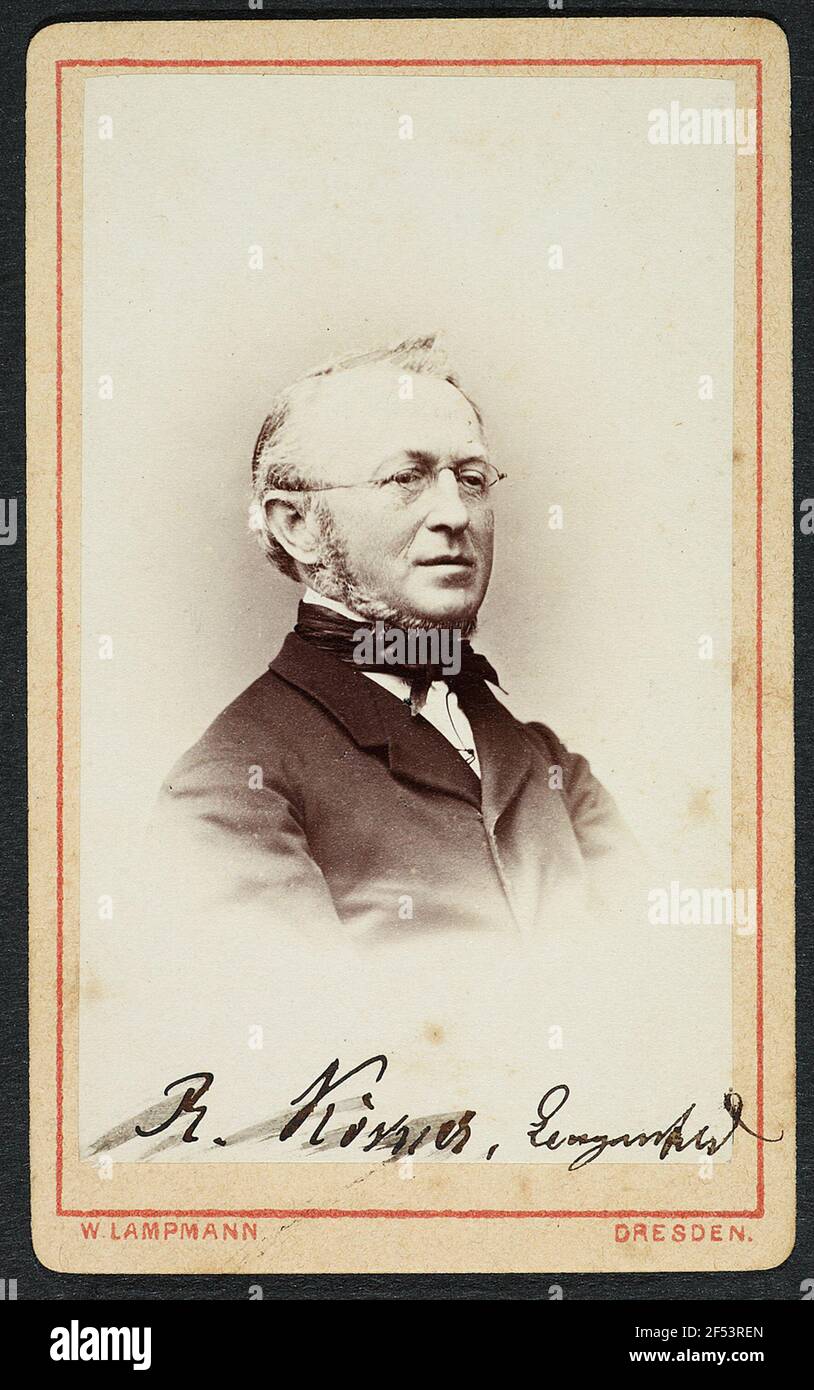 Portrait of Robert Körner Stock Photo - Alamy