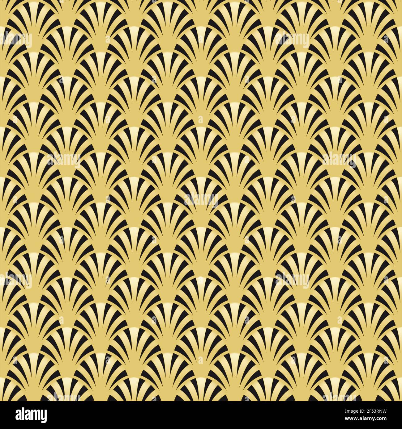Seamless pattern made in Art-Deco style Stock Photo - Alamy