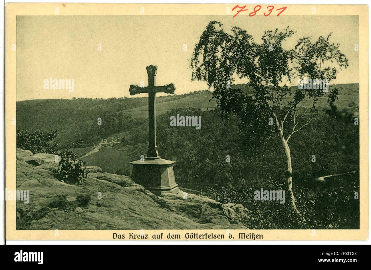 God rocks, cross Meissen. God rocks, cross Stock Photo - Alamy